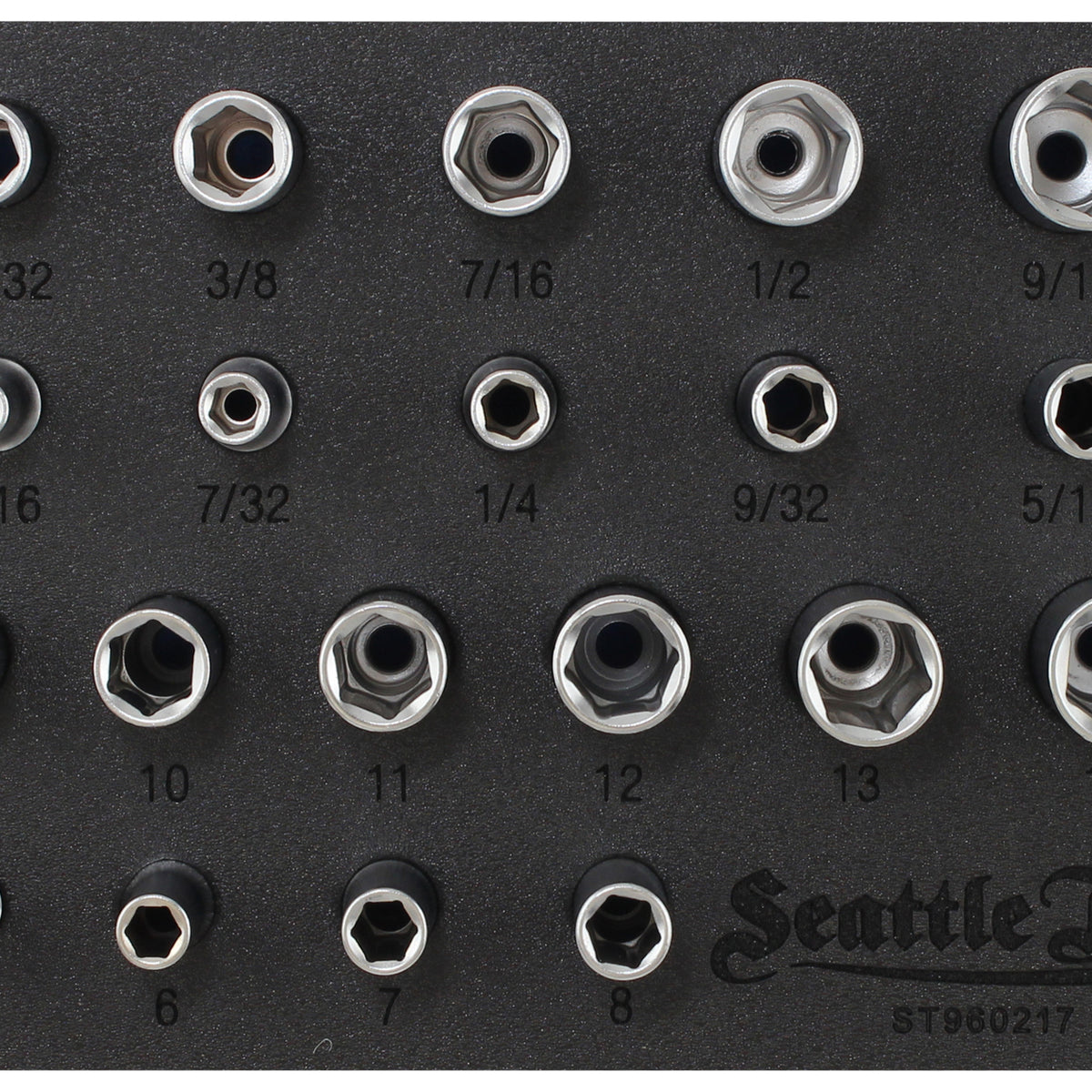 1/4" Deep Socket Set - 20 Pieces – Seattle Tool